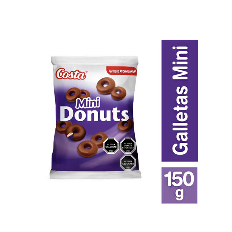 Super El Trebol - Galleta Familiar Mini Donuts 150 grs