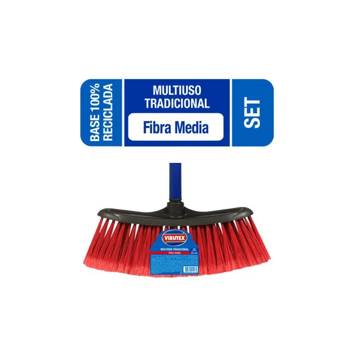 Super El Trebol - Escobillón Interior Multiuso Med - Virutex