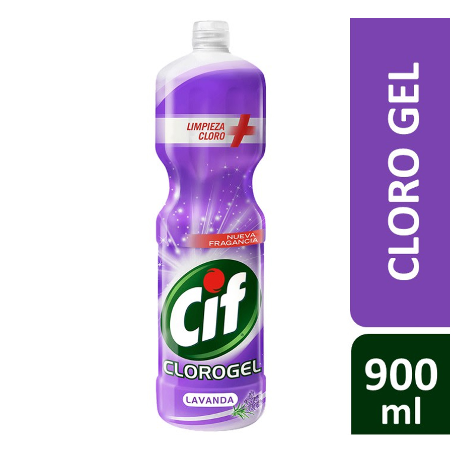 Super El Trebol - Cif Cloro Gel Lavanda 900 ml