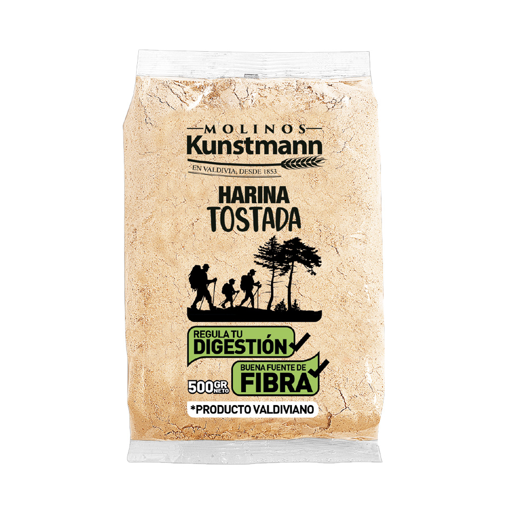 Super El Trebol - Harina Tostada Kunstmann 500 Grs