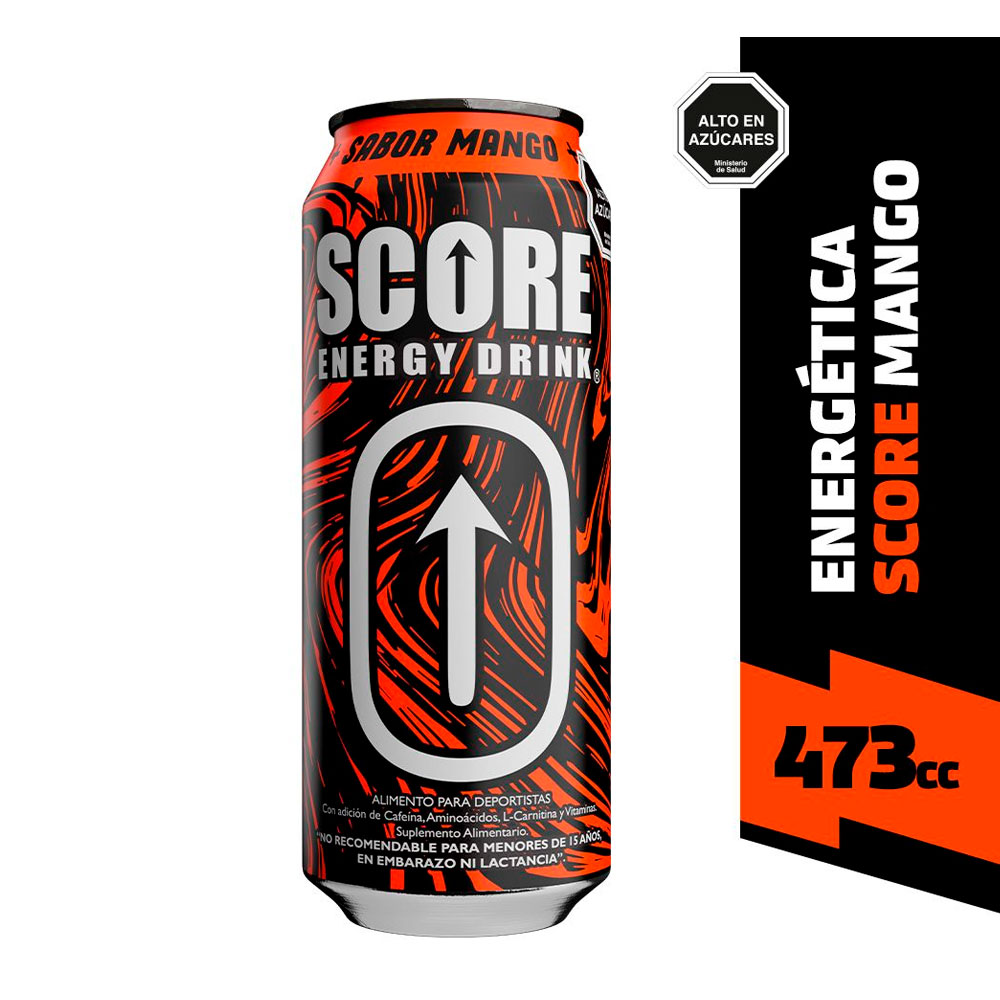Super El Trebol - Energética Score Mango Lata 473 cc