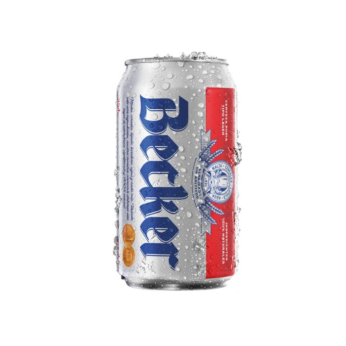 Super El Trebol - Cerveza Becker Lata 354 Cc