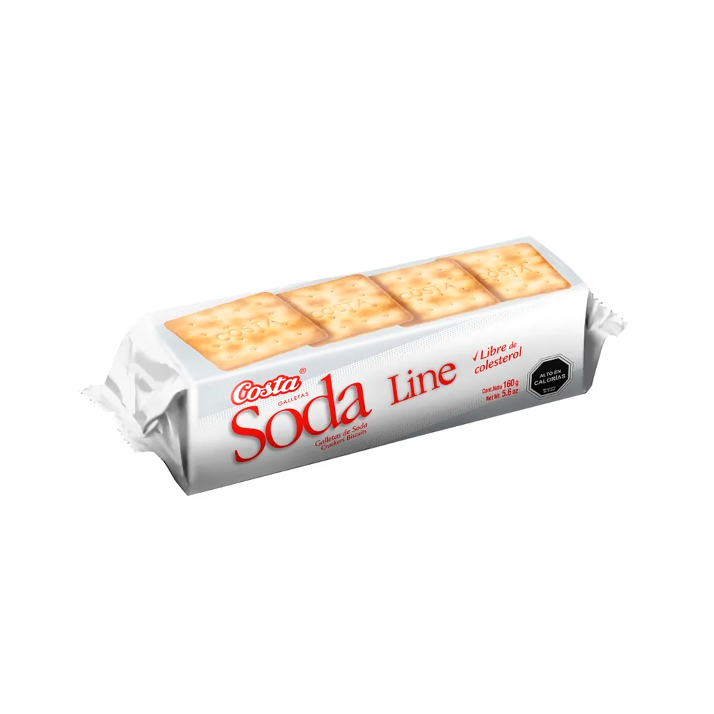 Super El Trebol - Galleta Costa Soda Light 160 gr