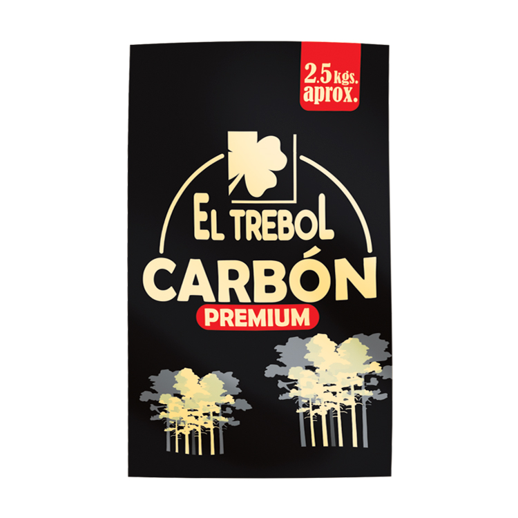 Super El Trebol - Carbon El Trebol Vegetal 2.5 kg