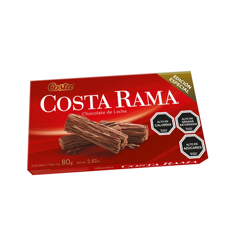 Super El Trebol - Chocolate Costa Rama 80 grs