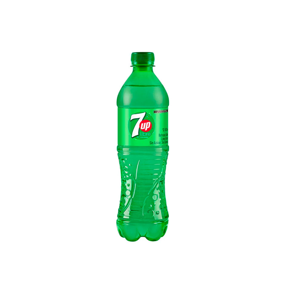 Super El Trebol - Seven Up Pet 600 ml