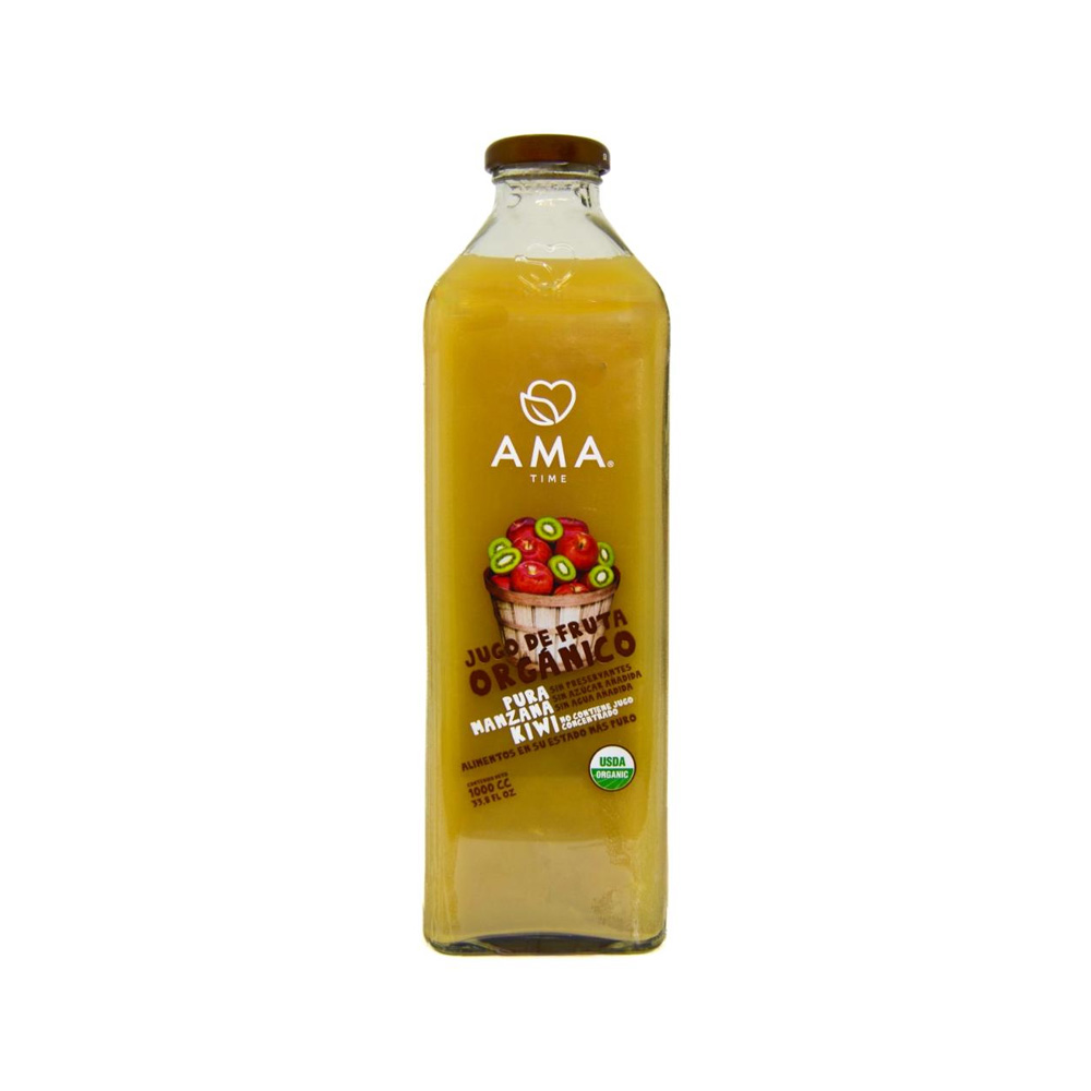 Super El Trebol - Jugo Ama Orgánico Manzana Kiwi 1 Lt