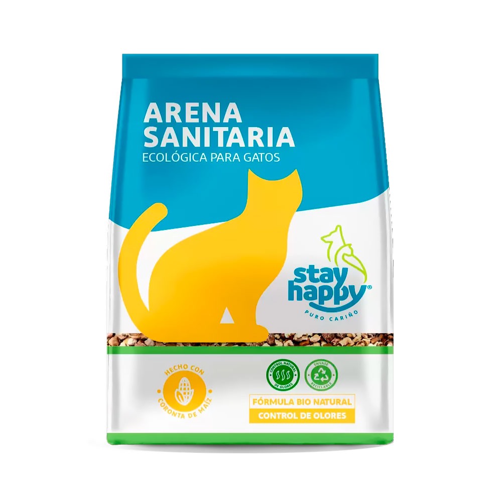 Super El Trebol - Arena Sanitaria Stay Happy Ecologica 2Kg