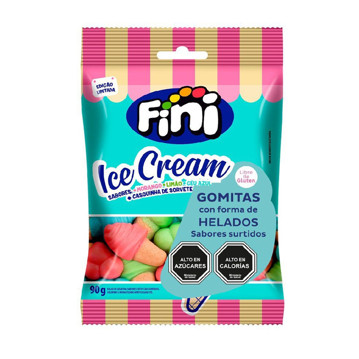 Super El Trebol - Gomita Finni Ice Cream 90 Grs
