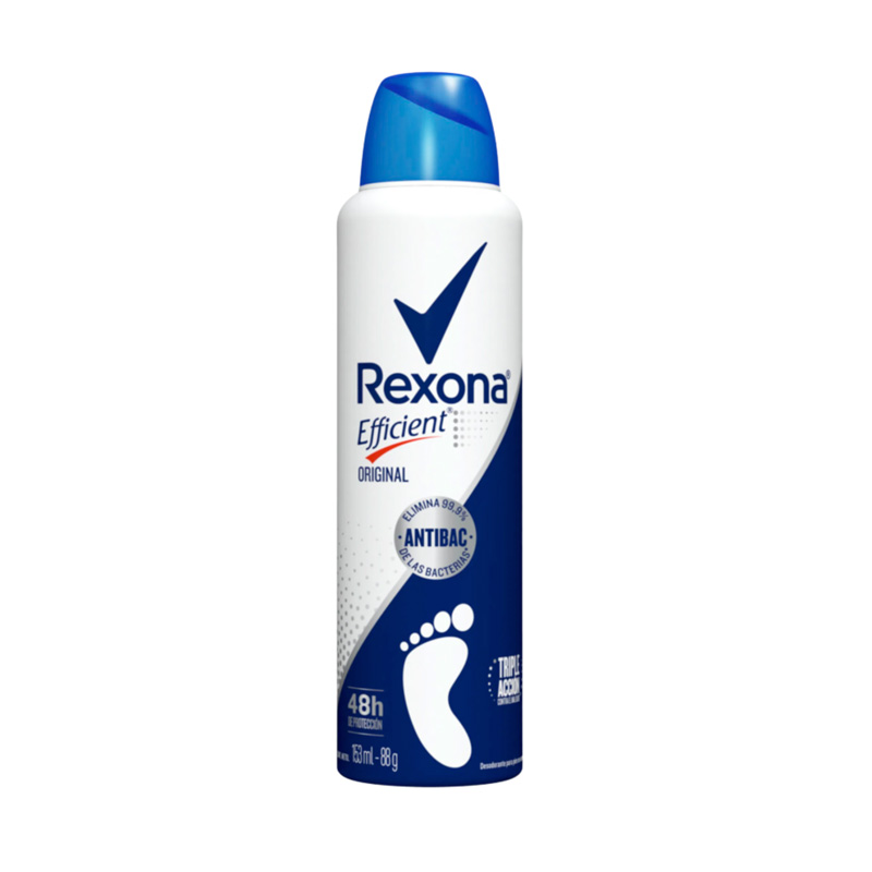Super El Trebol - Desodorante Pies Rexona Efficient Original 153 ml