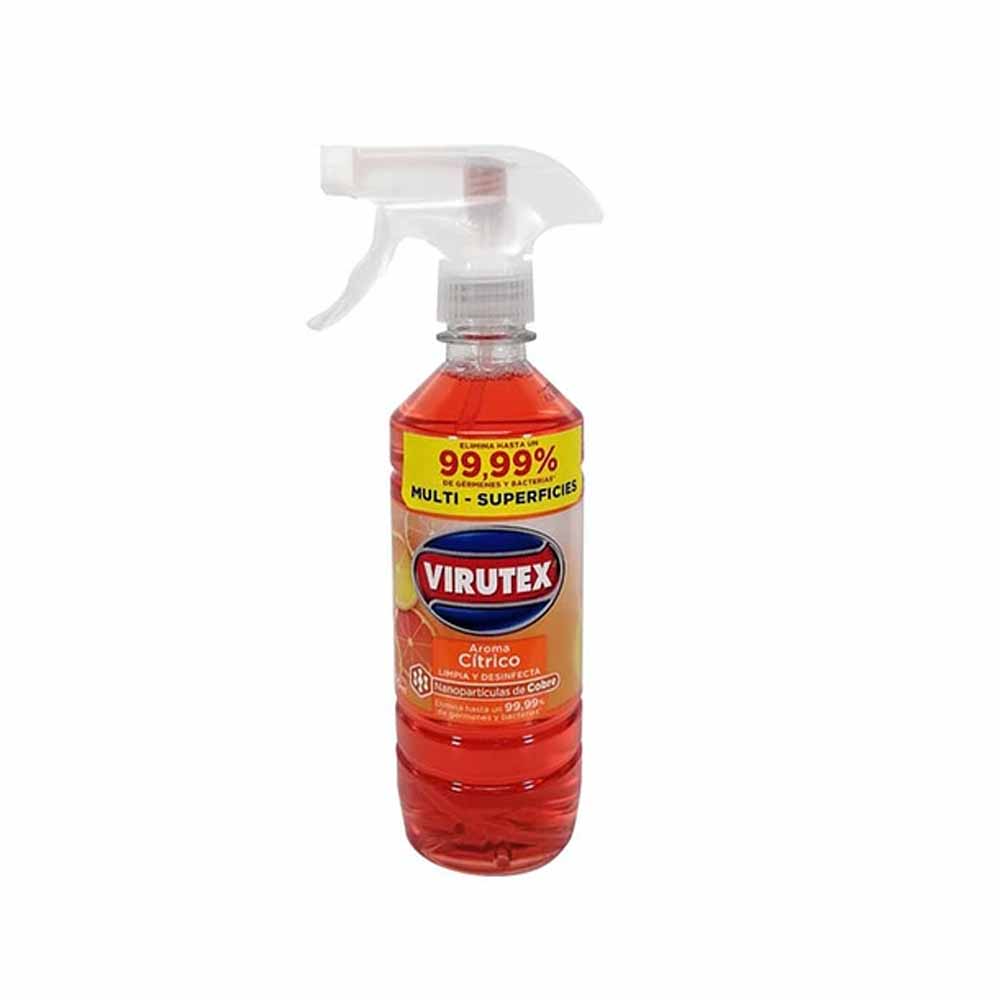 Super El Trebol - Limpiador Virutex Desinfectante Cítrico Gat 500 ml
