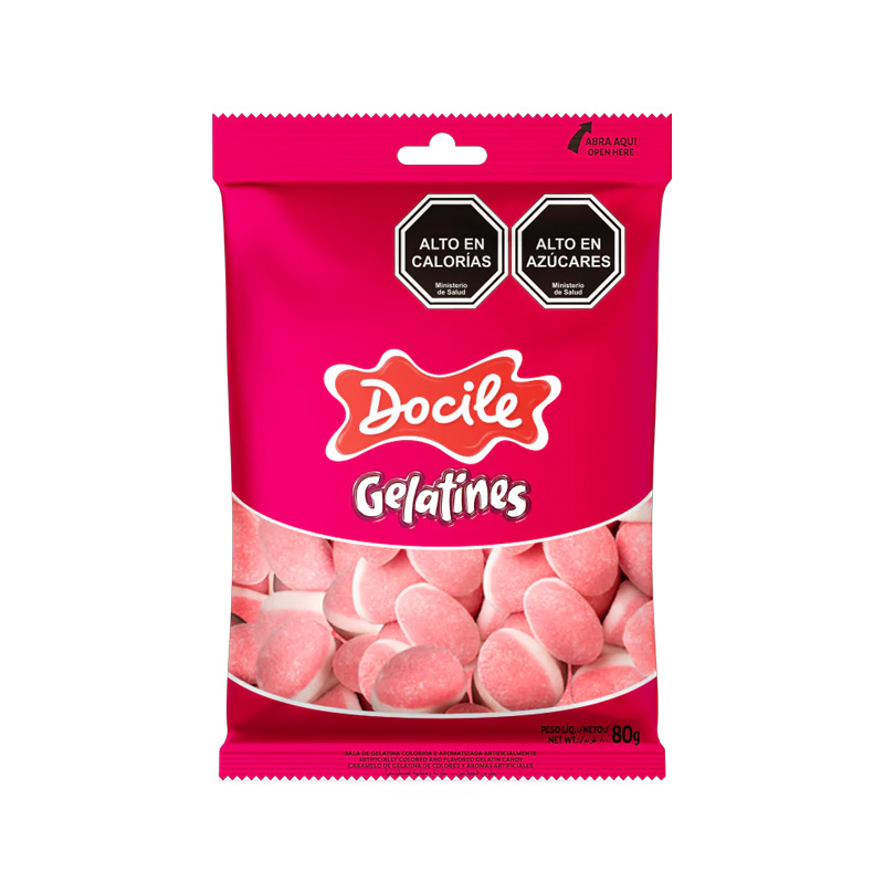 Super El Trebol - Gomitas Docile Besos 80 grs