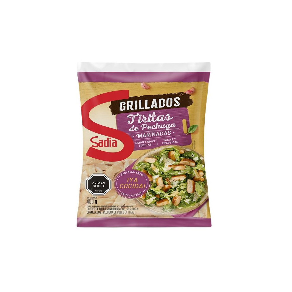 Super El Trebol - Pechugas Pollo Sadia Reb. Tiras 300 gr