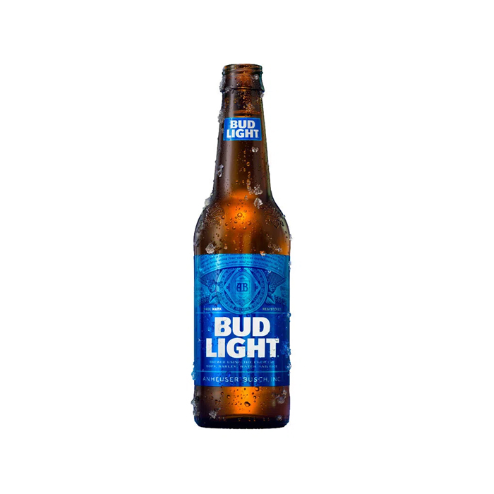 Super El Trebol - Cerveza Bud Light Bot 355 Cc