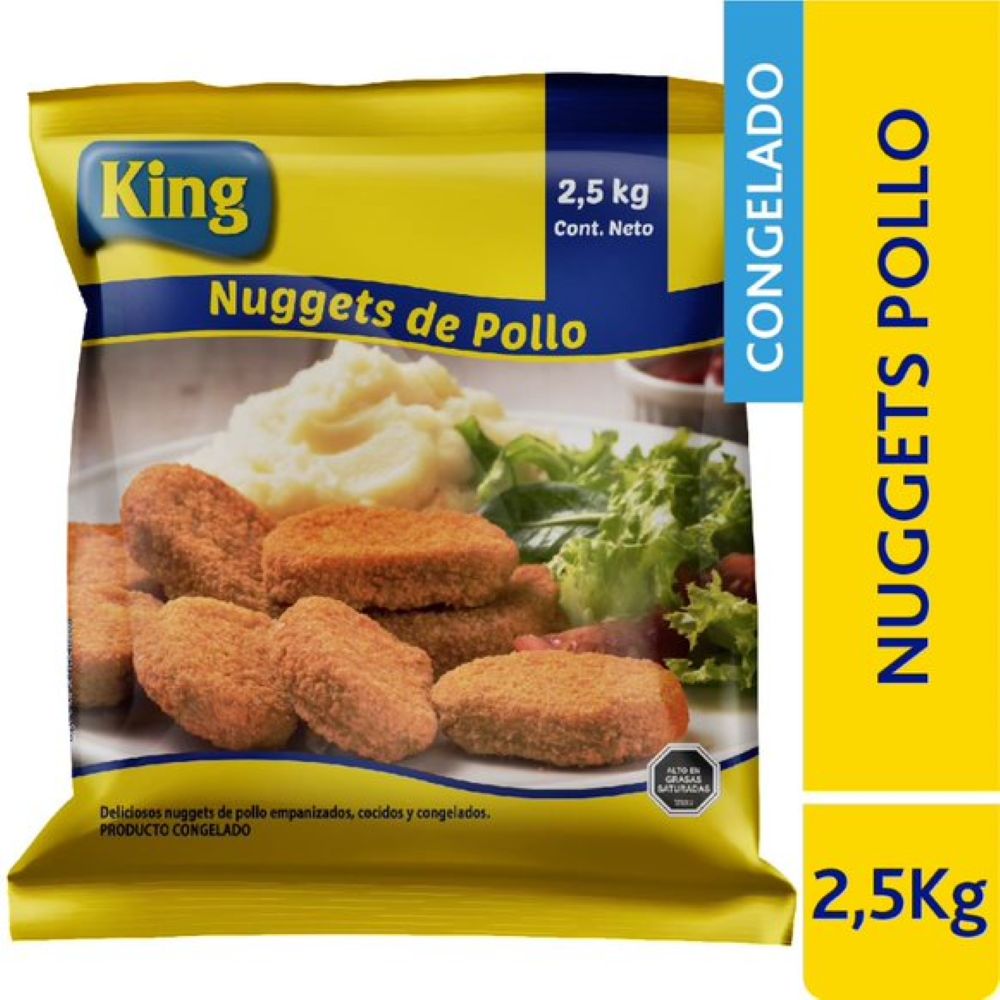 Super El Trebol - Nuggets Pollo King 2.5 Kilo