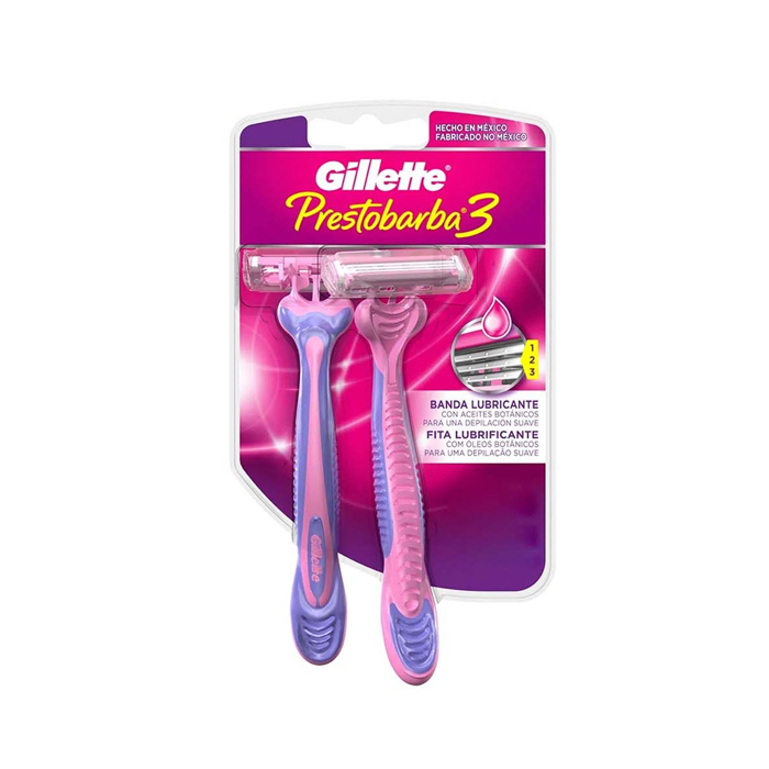 Super El Trebol - Prestobarba 3 Gillette Dama 2 und