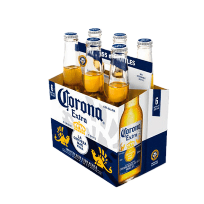 Super El Trebol - Cerveza Corona Bot 6 X 330 Cc