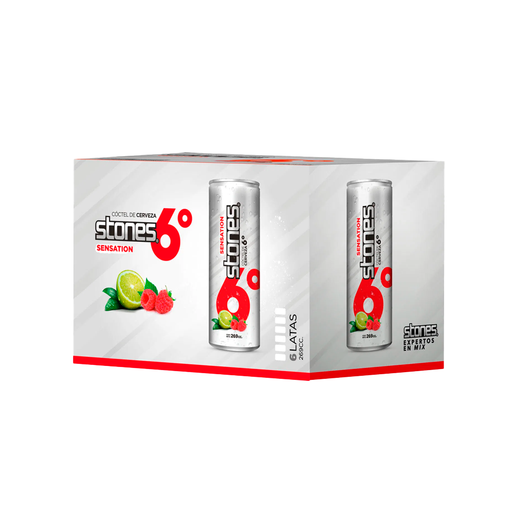 Super El Trebol - Lemon Stone Sensacion Lata six pack 269 cc