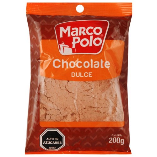 Super El Trebol - Chocolate Marco Polo Dulce 200 Grs