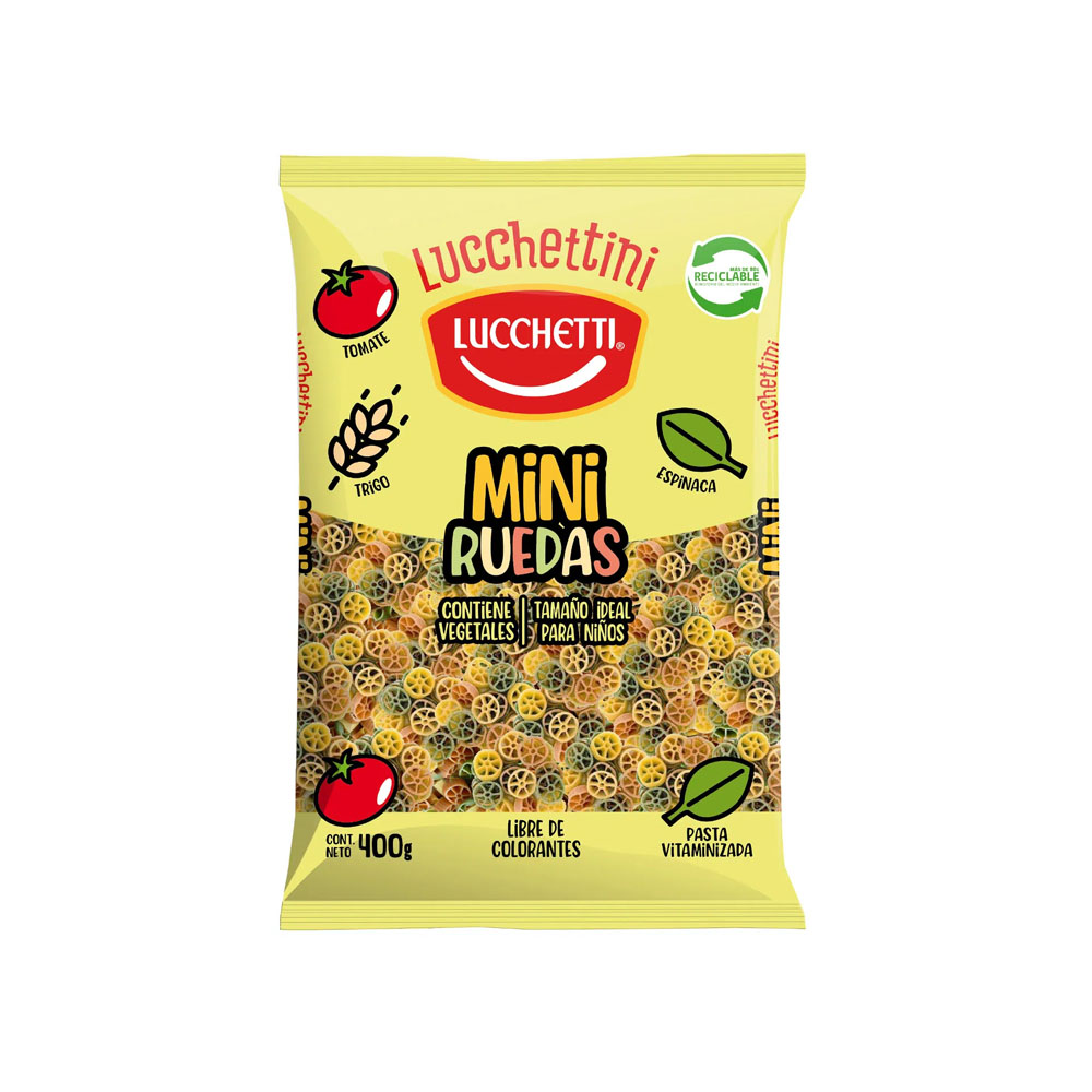 Super El Trebol - Lucchetti Mini Ruedas 400 gr