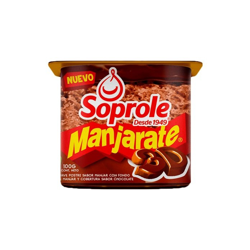 Super El Trebol - Manjarate Soprole Postre 3D 100 gr