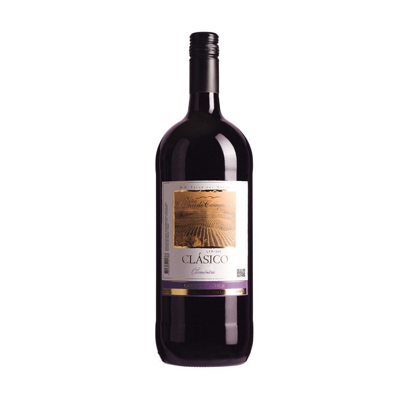 Super El Trebol - Vino Lomas Cauquenes Carmenere Botella 1.5 Litros