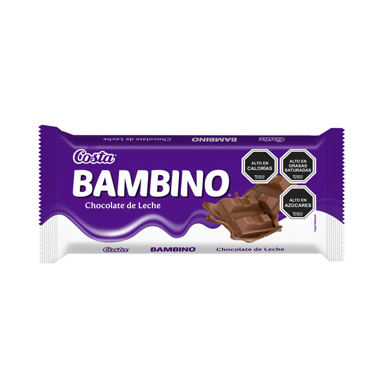 Super El Trebol - Chocolate Costa Bambino Milk 120 gr
