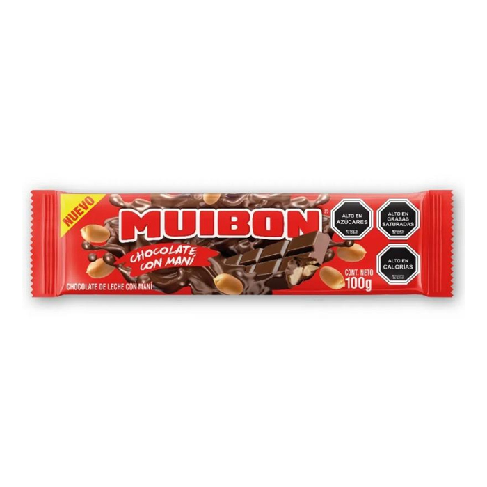 Super El Trebol - Chocolate Muibon Mani 100 Grs