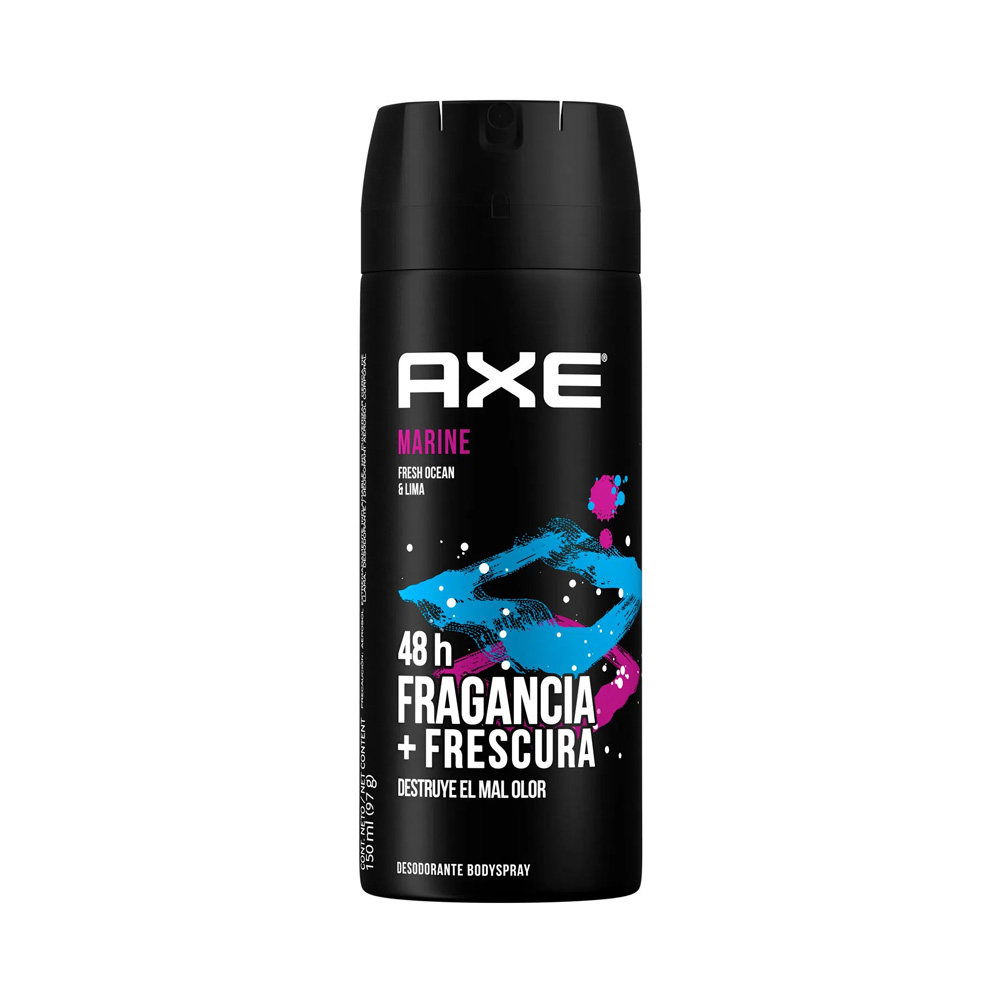 Super El Trebol - Desodorante Axe Aerosol Marine 150 ml