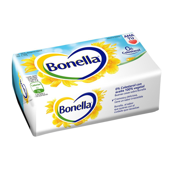 Super El Trebol - Margarina Bonella Pan 250G.