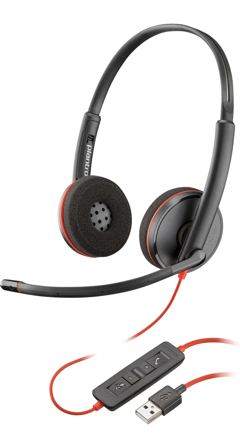 Auriculares Poly Blackwire 3220 Alámbrico tipo Diadema , USB tipo A - CTMAN