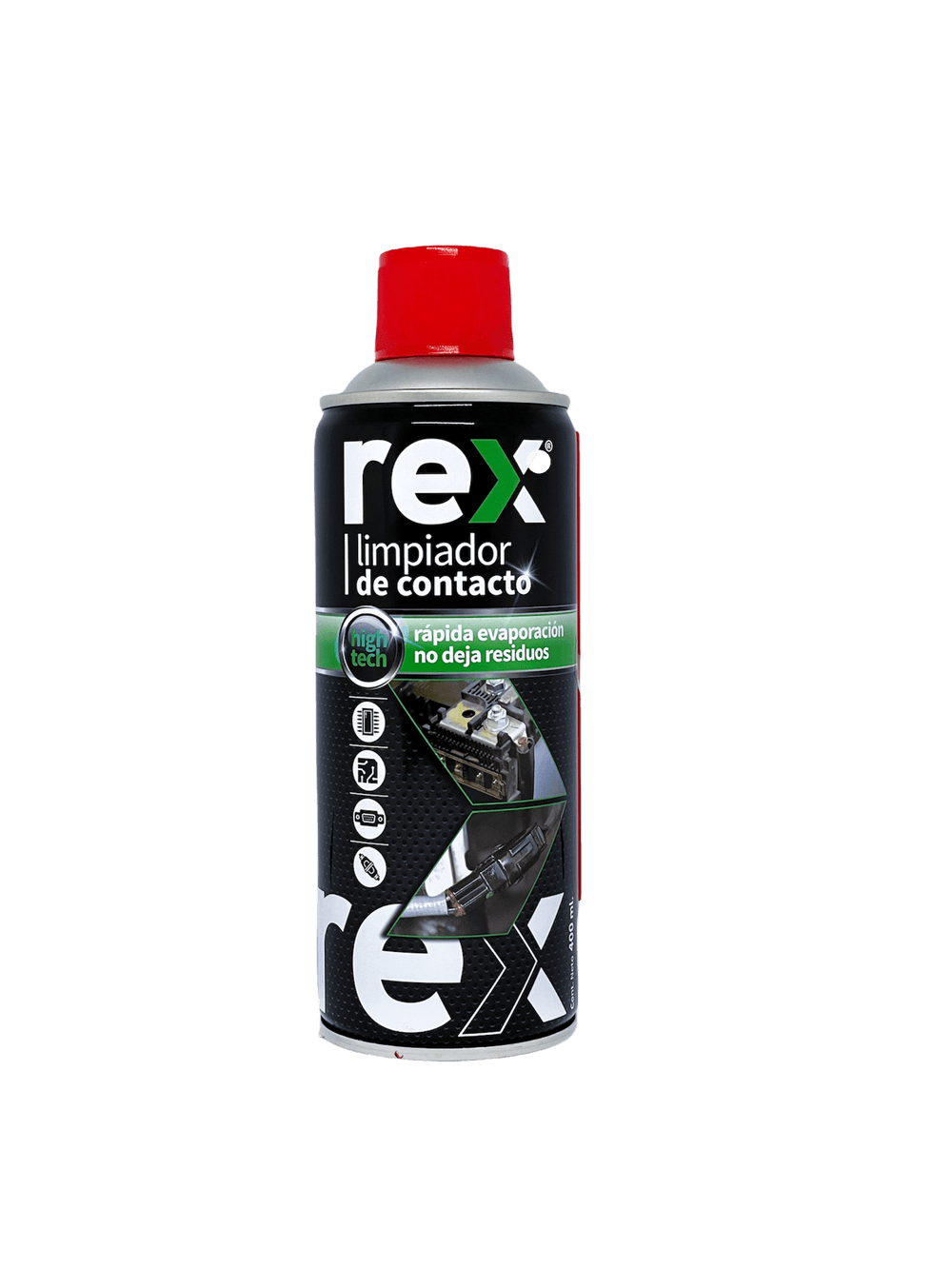 Limpiador de contactos REX para circuitos electrónicos, 400 ml - CTMAN