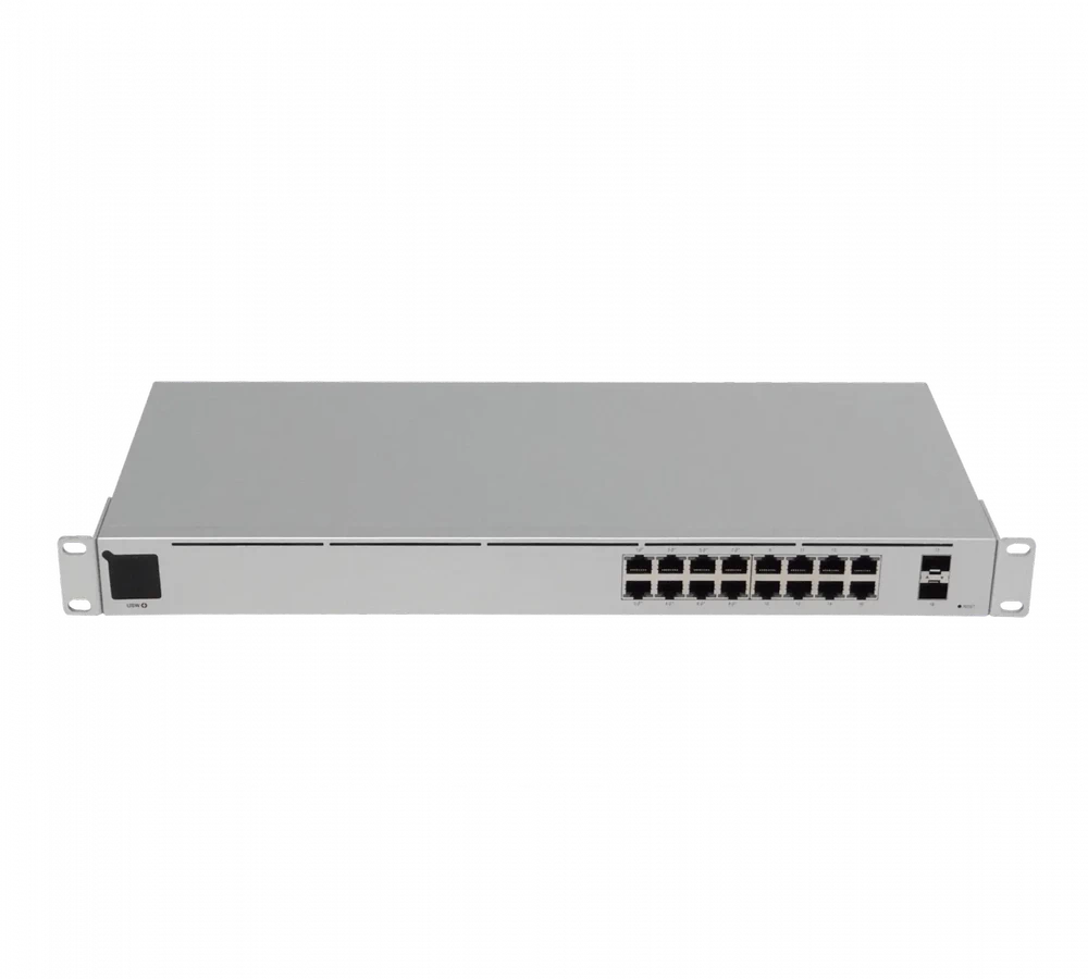 Switch Ubiquiti UniFi Switch USW-16-POE, 16 puertos Gigabit Ethernet ...