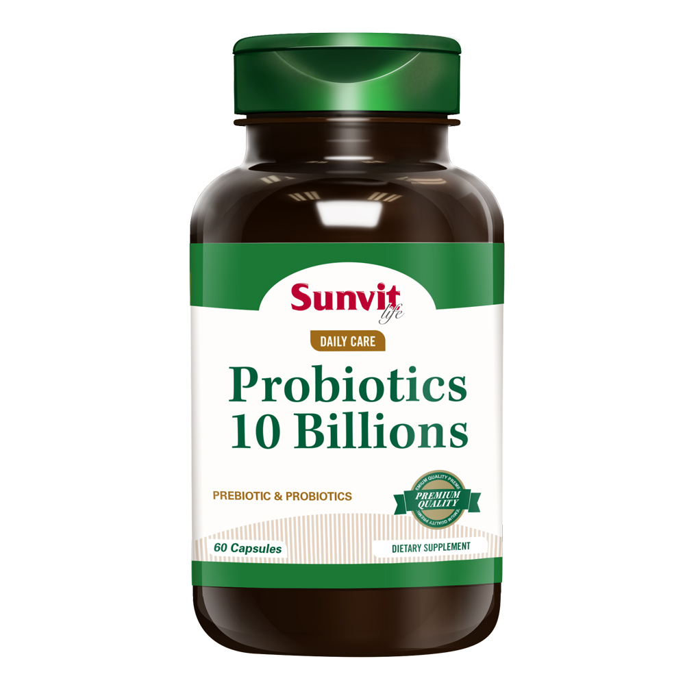 Probiotics 10 Billones x60 cápsulas, Sunvit Life - Farmacias Knop