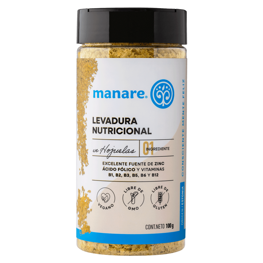 Levadura Nutricional 100 g, Manare - Farmacias Knop