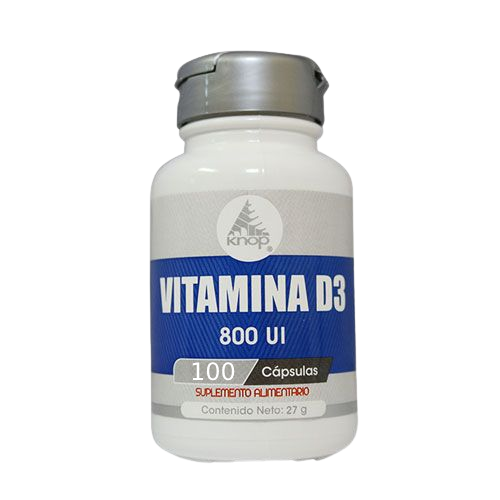 Vitamina D3 800 UI - Farmacias Knop
