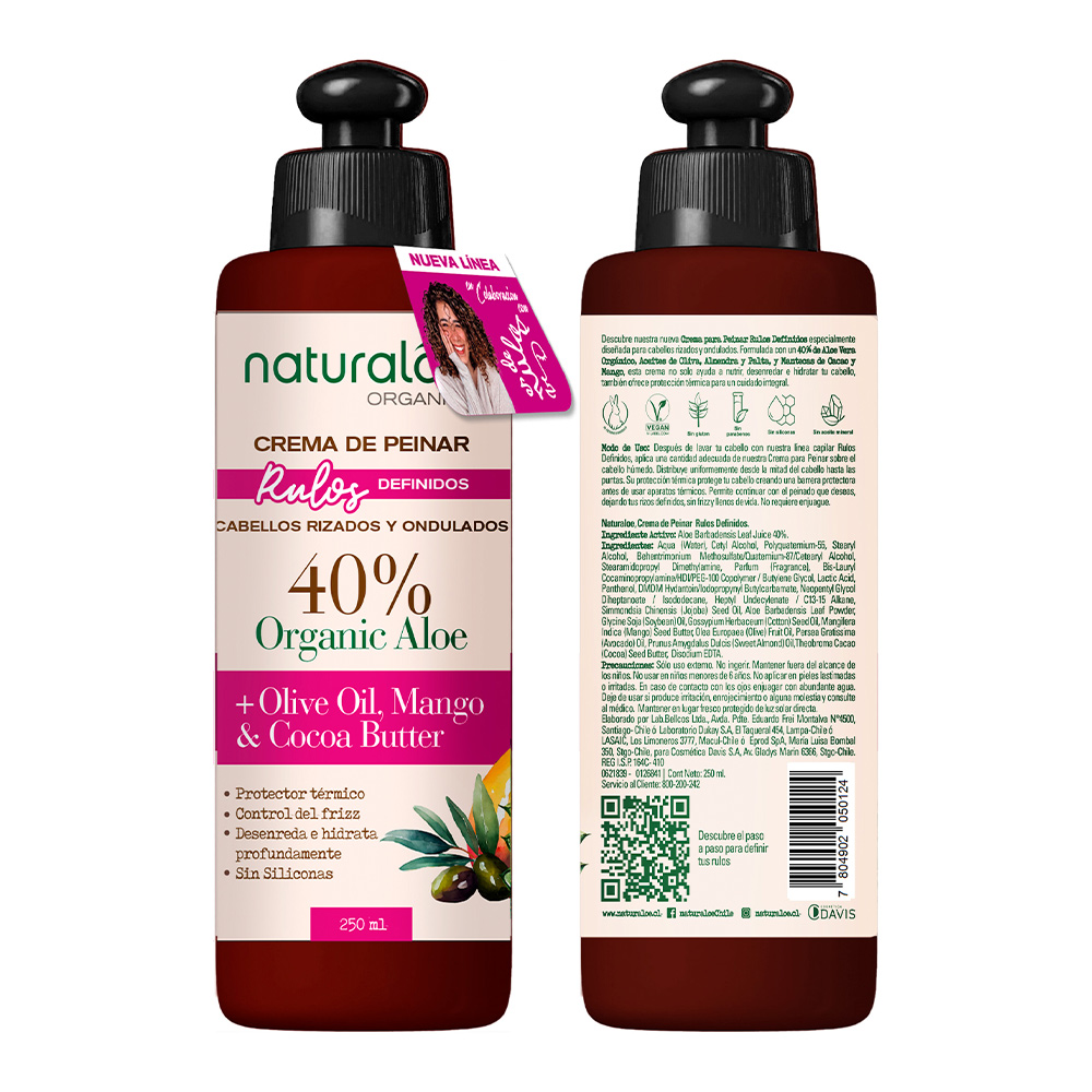 Crema de Peinar Rulos Definidos 250 ml - Farmacias Knop