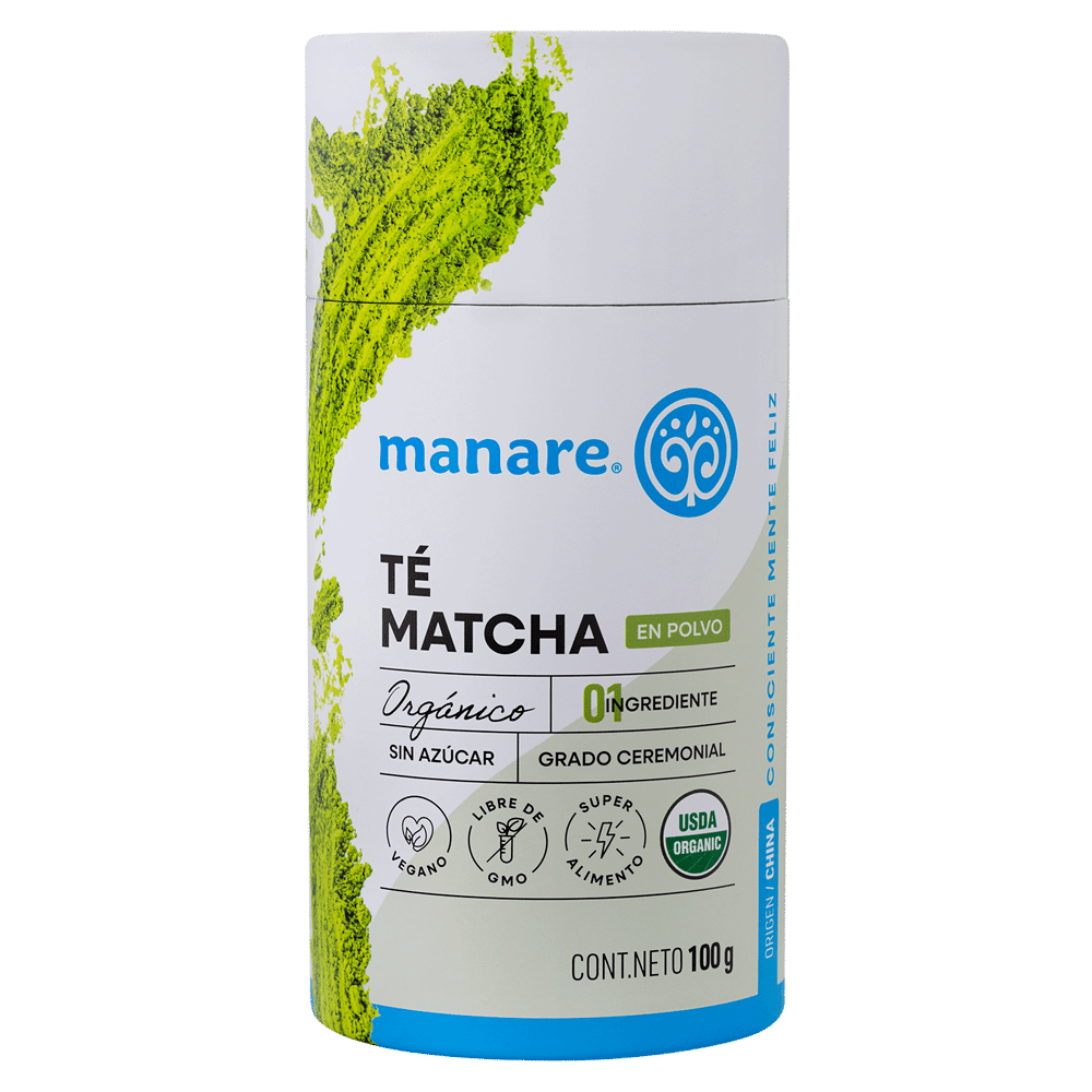Matcha organica 100g, Manare - Farmacias Knop