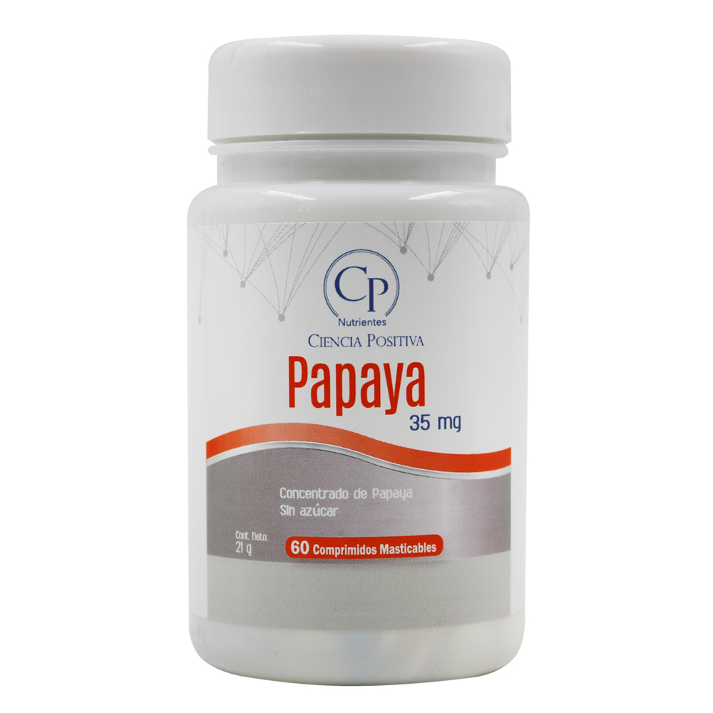 Papaya x 60 comprimidos masticables, CPN - Farmacias Knop