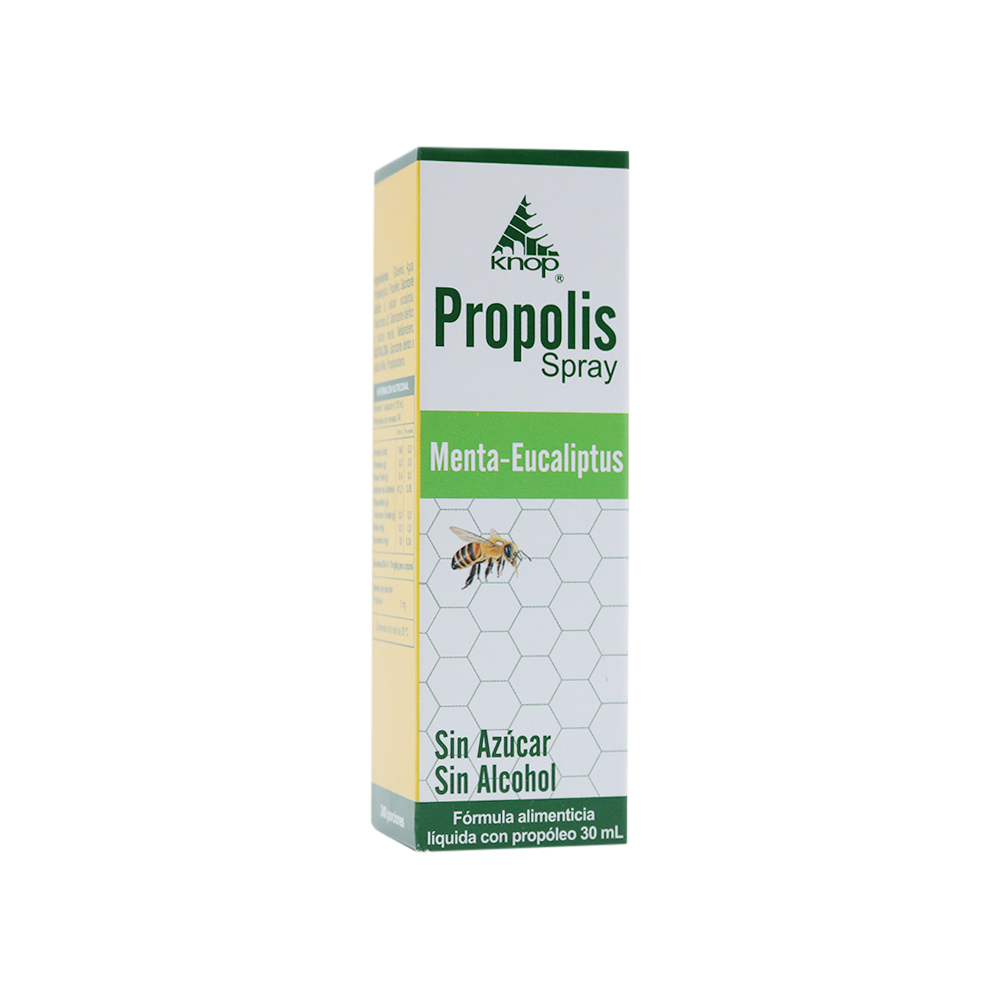 Propolis spray Menta Eucaliptus 30 mL - Knop Laboratorios® - Farmacias Knop