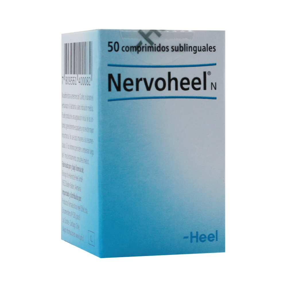 Nervoheel x 50 comprimidos sublinguales - Farmacias Knop