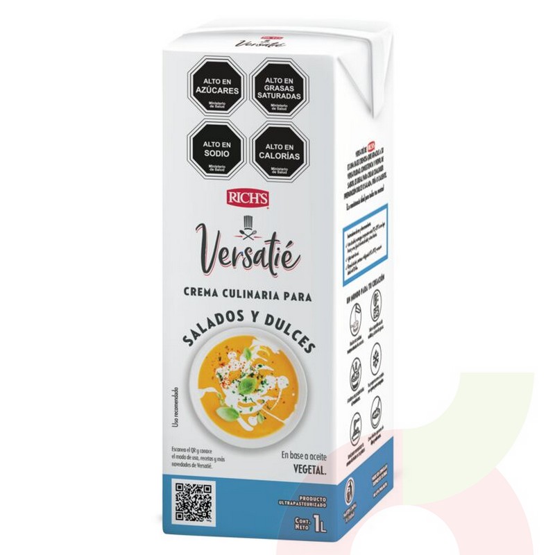 Crema Culinaria Versatie 1Lt - Supermercados Eltit