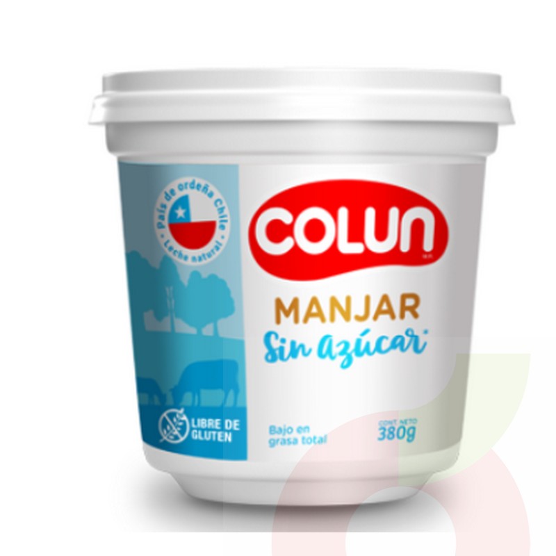 Manjar Sin Azúcar Colun 300Gr - Supermercados Eltit
