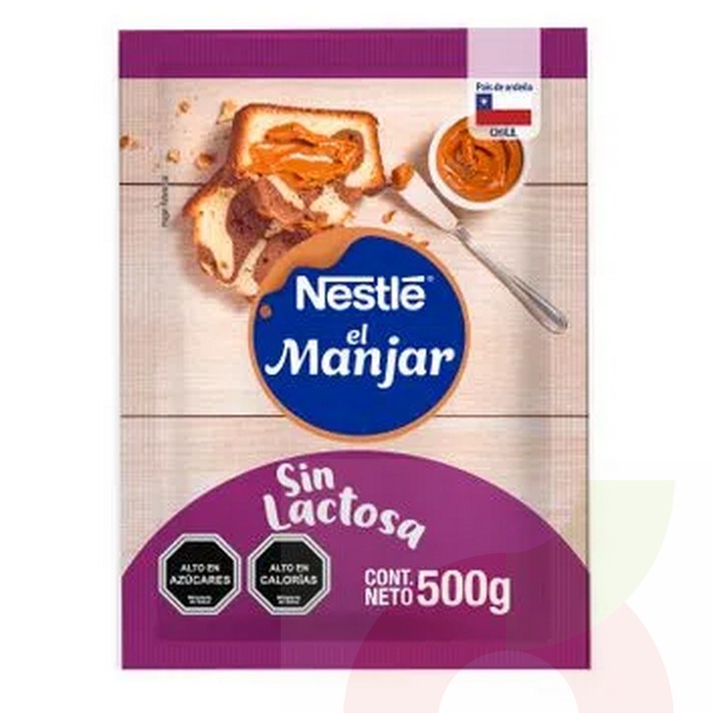Manjar sin lactosa Nestlé 500Gr - Supermercados Eltit