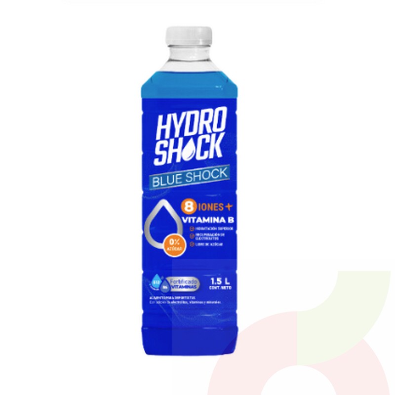 Bebida Isotónica Blue Hydro Shock 1.5Lt - Supermercados Eltit