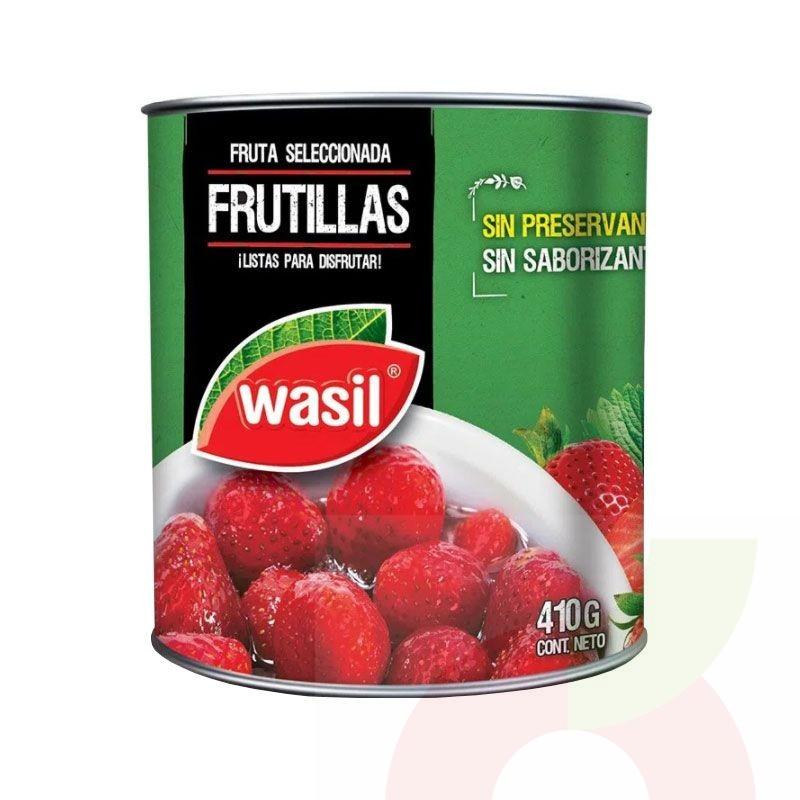 Frutillas Wasil 410Gr - Supermercados Eltit