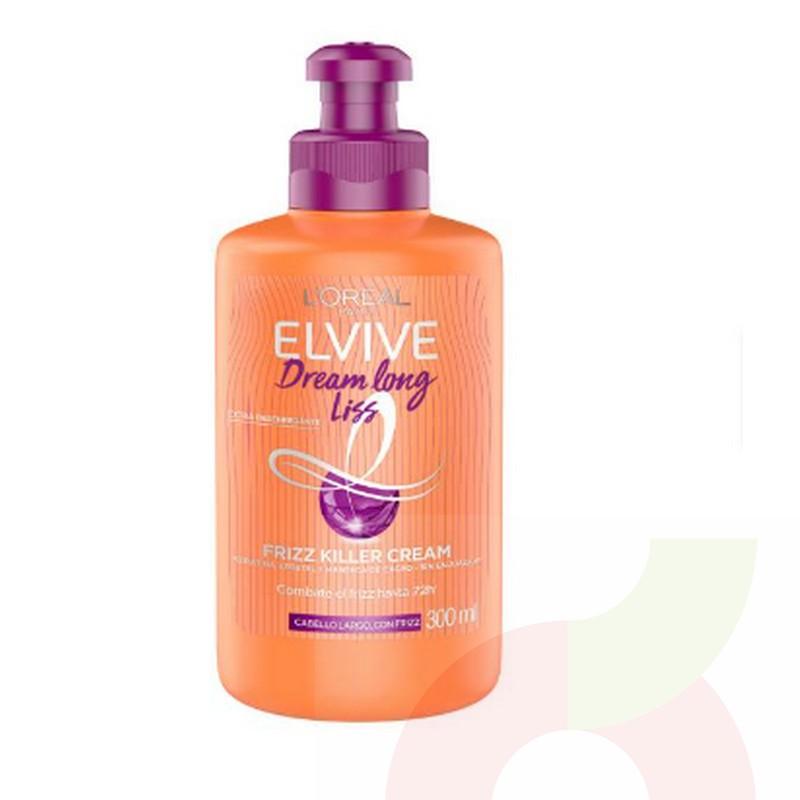 Crema Peinar Dream Long Liss Frizz Killer Cream 300Ml Elvive L´oréal ...