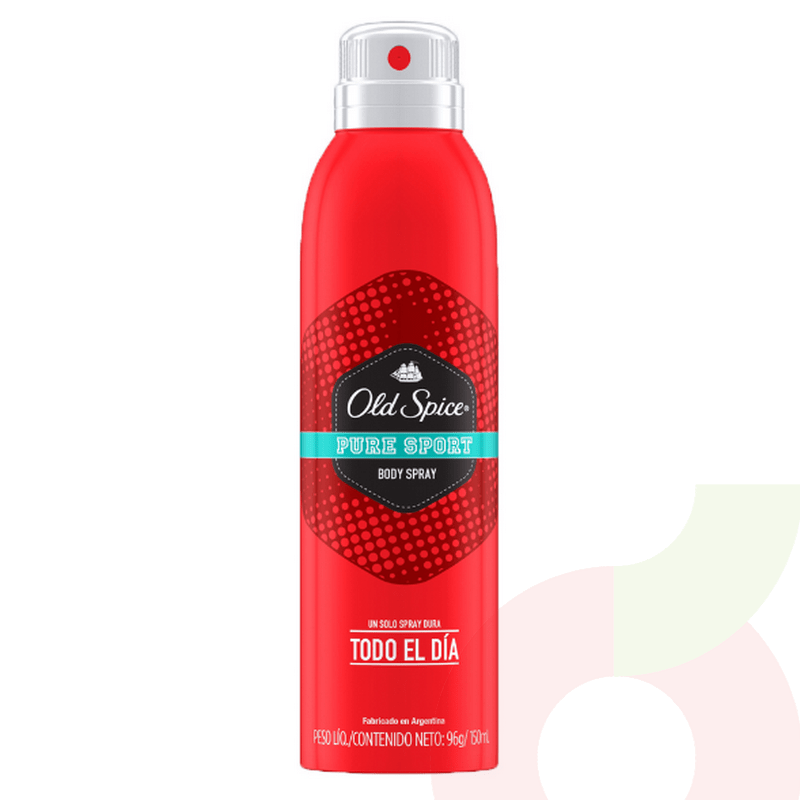 Desodorante Body Spray Pure Sport Old Spice 150Ml - Supermercados Eltit