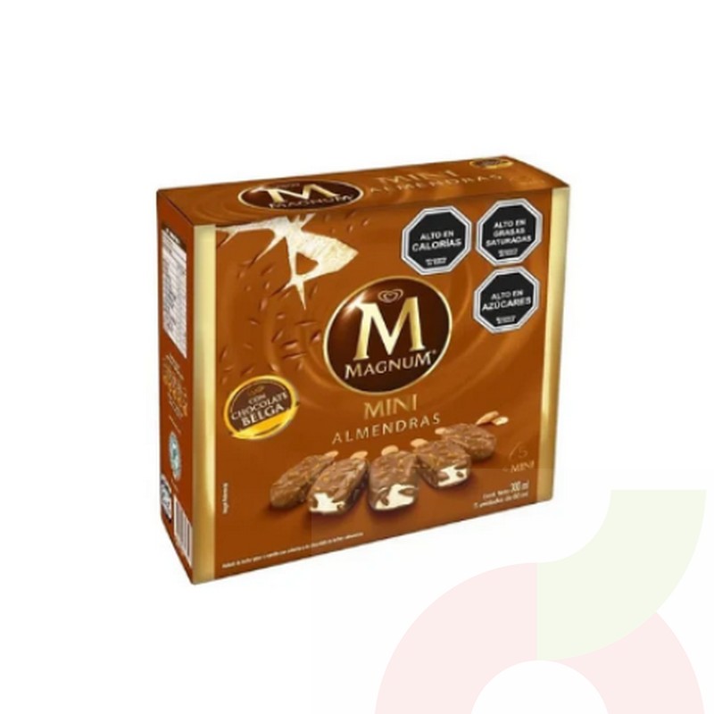 Helados Magnum Almendras Pack 5X60ml - Supermercados Eltit