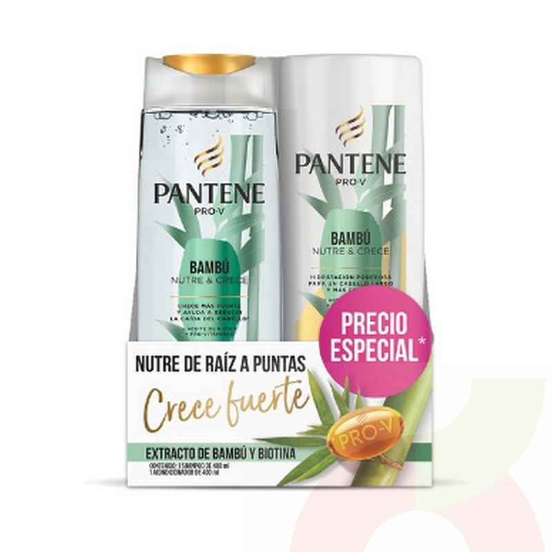 Kit Shampoo/Acondicionador Bambú Pantene - Supermercados Eltit